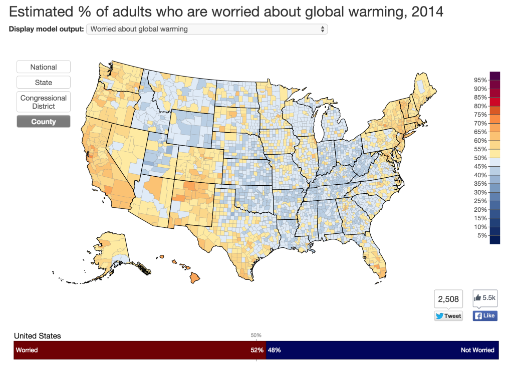 Study Maps Public Opinion About Global Warming Across the U.S. - Yale ...
